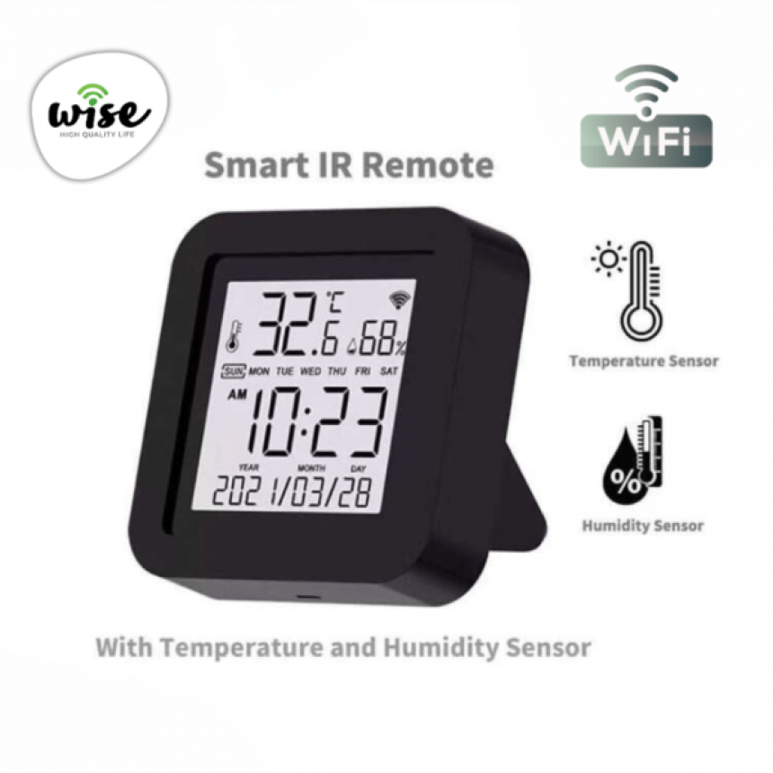 Wise Wifi + IR senzor temperature i vlažnosti vazduha WSHS17 | Constant ...