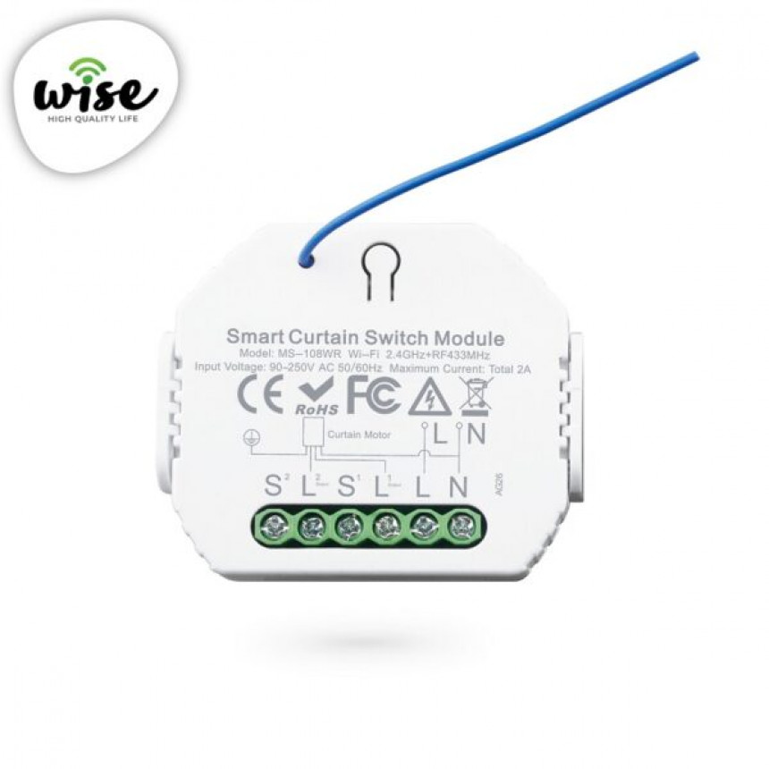Wise WiFi pametni modul za roletne RF sa daljinskim WSHP04 | Constant ...