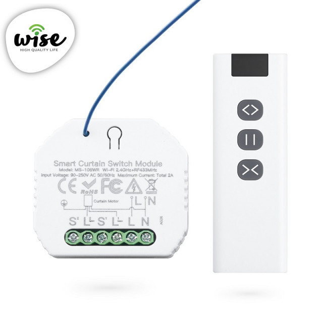 Wise WiFi pametni modul za roletne RF sa daljinskim WSHP04 | Constant ...