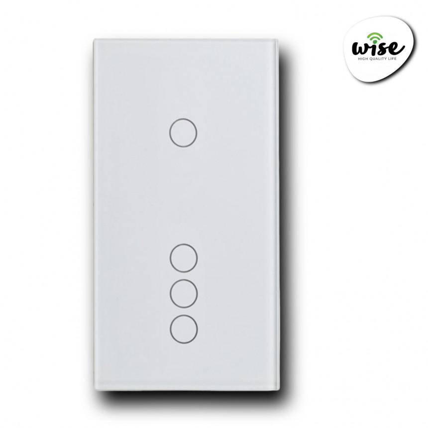 Wise pametni prekidač, modularni set za kupatilo, beli, 4 tastera ...